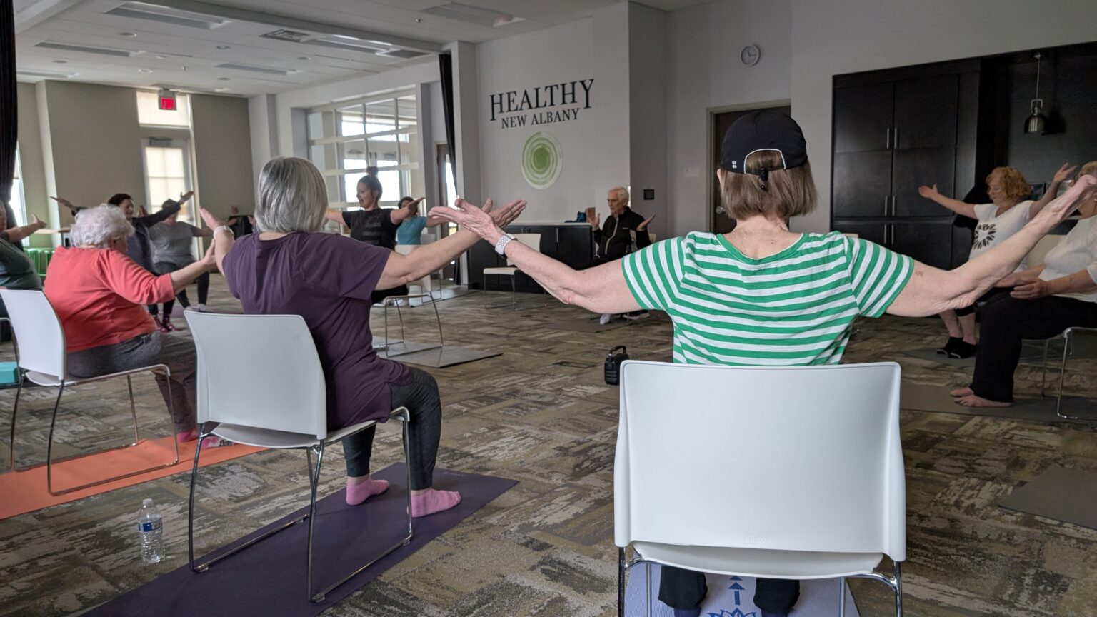 Chair Yoga: Fall Series 1 – Healthy New Albany